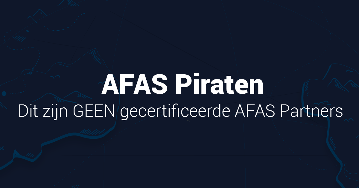 De AFAS Partner Piratenpagina | GEEN officiële AFAS Partners - AFAS ...